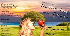 „Die Vertreibung aus dem Paradies“ – Theatervorführung mit dem Dialog Theater e. V. – Gebrüder ...